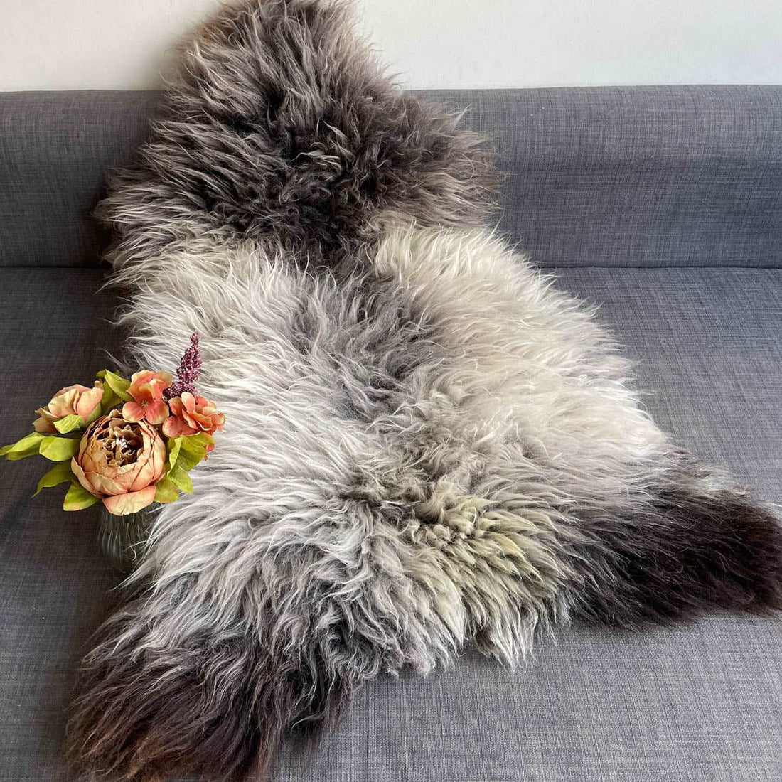 British Rare Breed Sheepskin Hide Unique Large 0602BRL02 – Wildash London