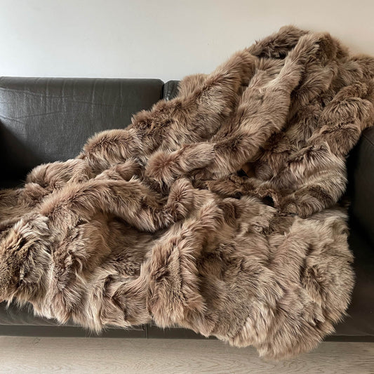 Finest Tuscan Shearling Throws and Runners - Wildash London