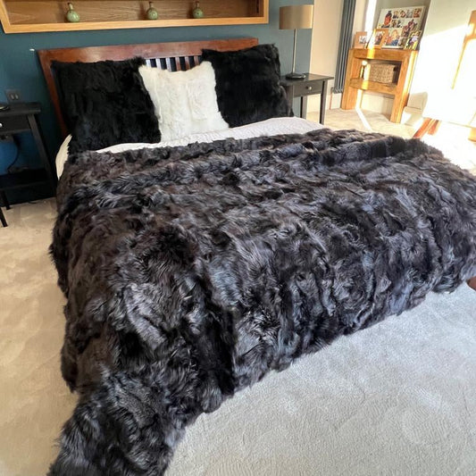 Finest Tuscan Shearling Throws and Runners - Wildash London