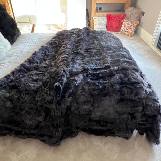 Finest Tuscan Shearling Throws and Runners - Wildash London